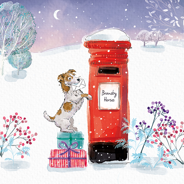 Puppy Post Christmas Cards Bransby Horses Puppy Post Christmas Cards Bransby Horses